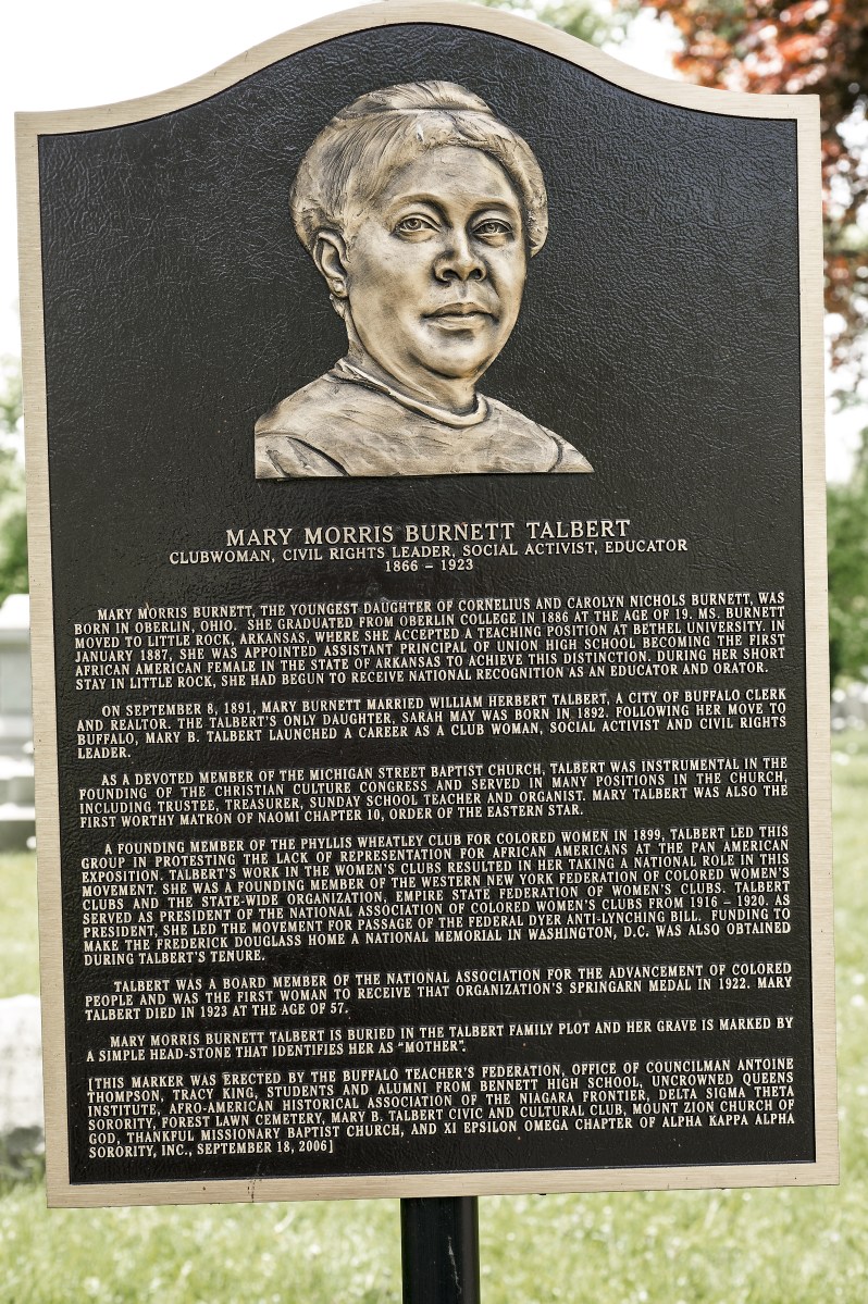 The Most Famous Buffalonian You May Not Have Heard Of, Mary Talbert ...